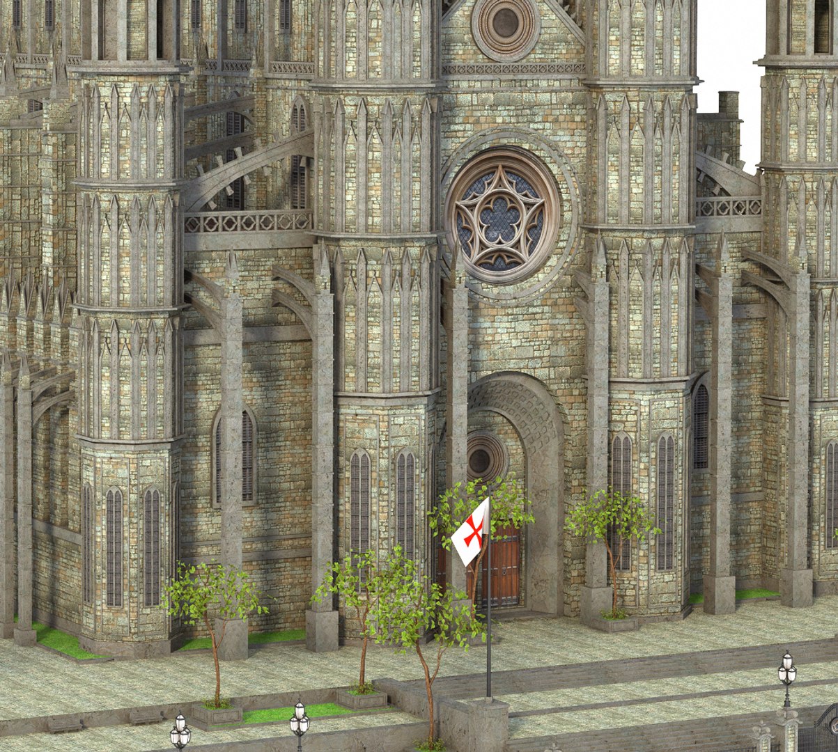 Church Fantasy 3D Model - TurboSquid 1240992