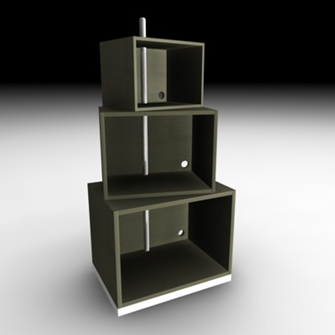 3d Model Turning Shelf