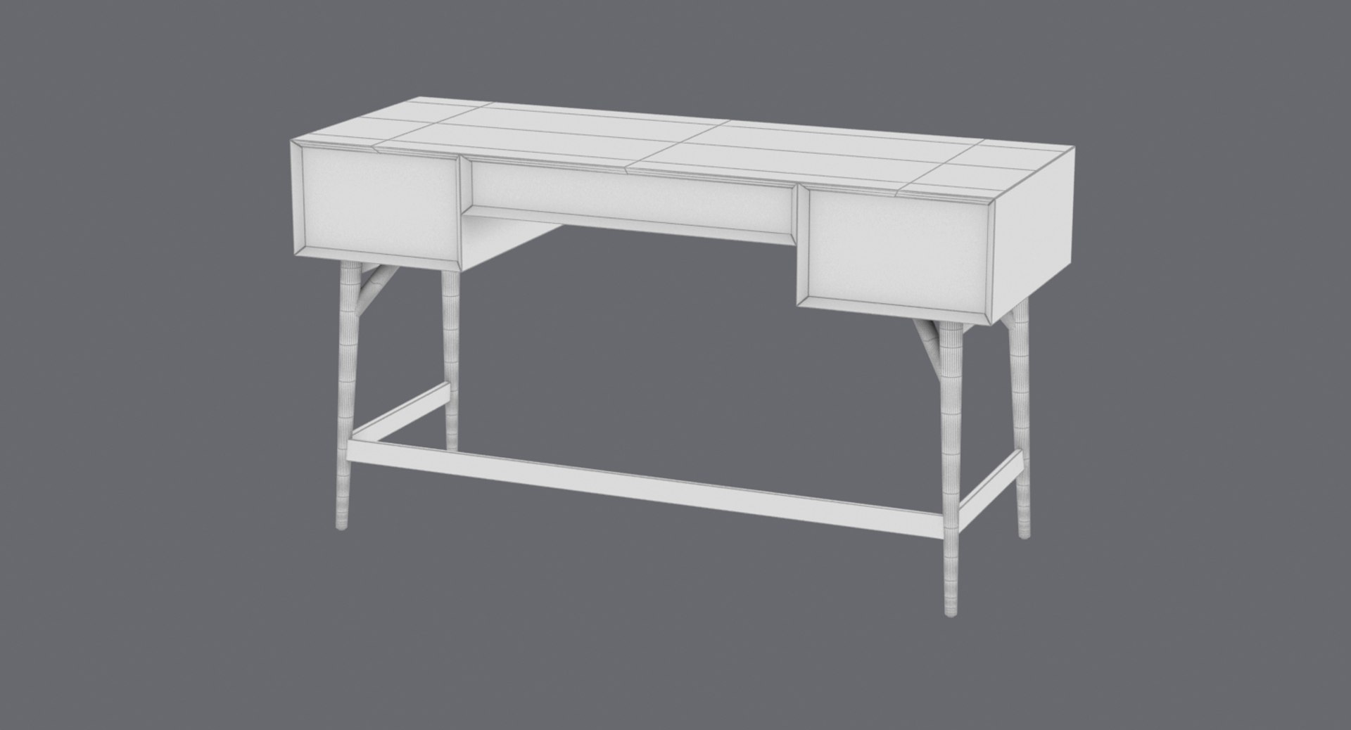 Desk Design 3d Model
