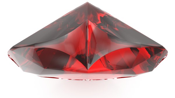 3D Heart Shape Ruby - TurboSquid 1886237