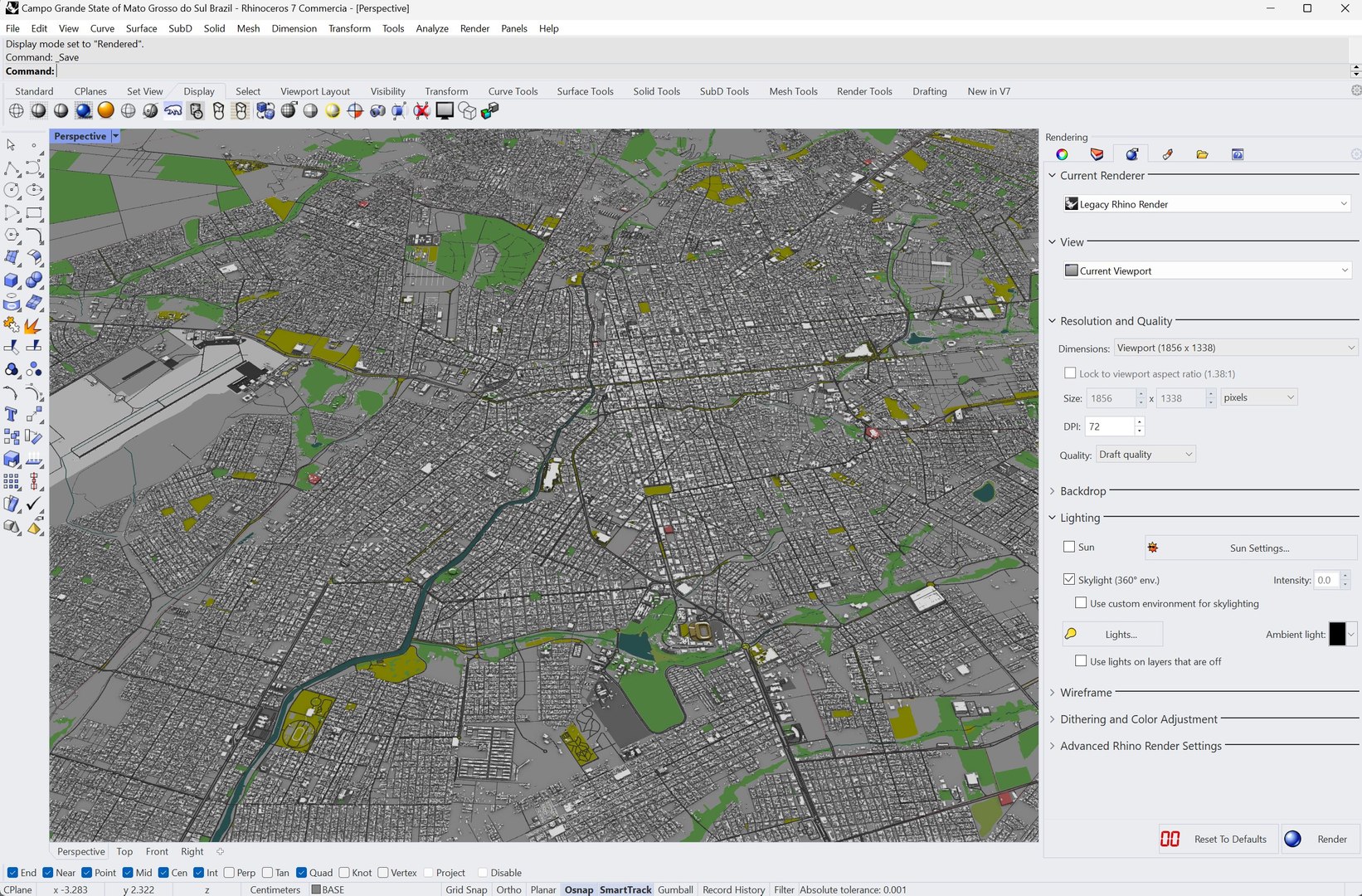 Campo Grande State Of Mato Grosso Do Sul Brazil 3D - TurboSquid 2085029
