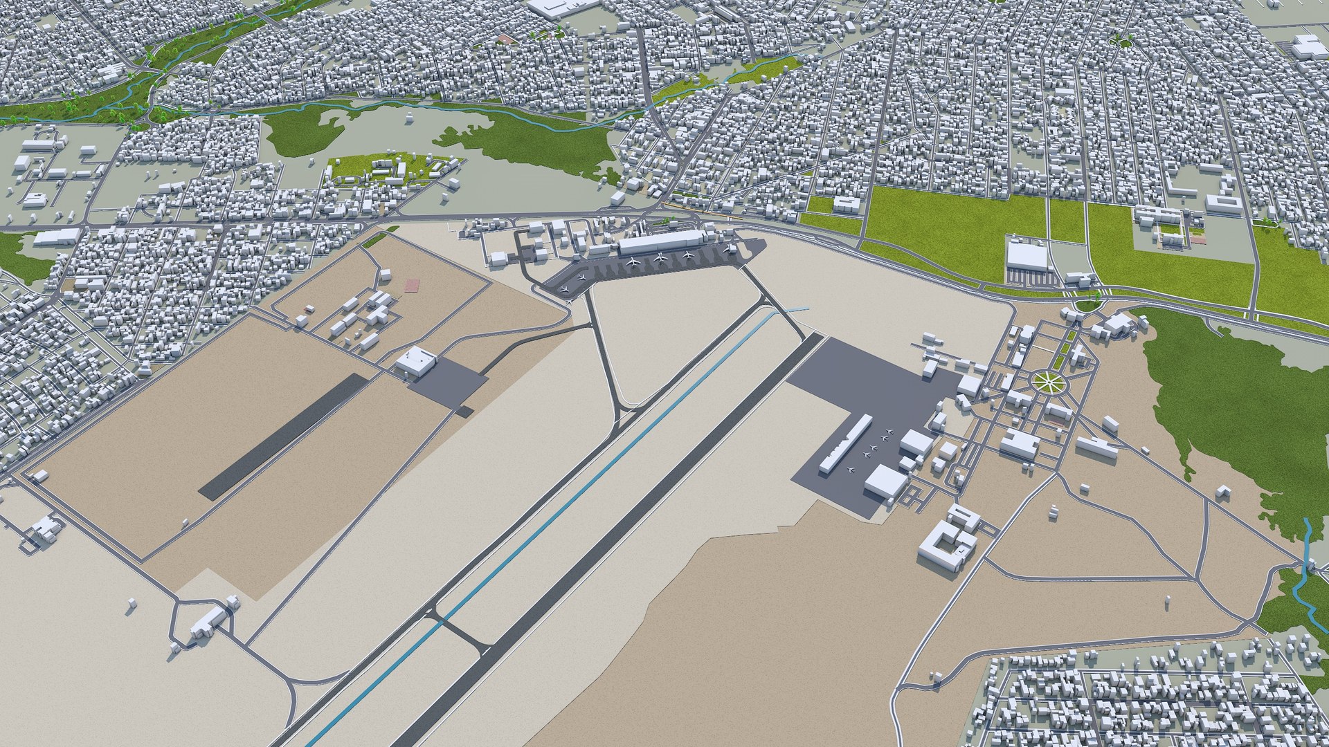 Campo Grande State Of Mato Grosso Do Sul Brazil 3D - TurboSquid 2085029