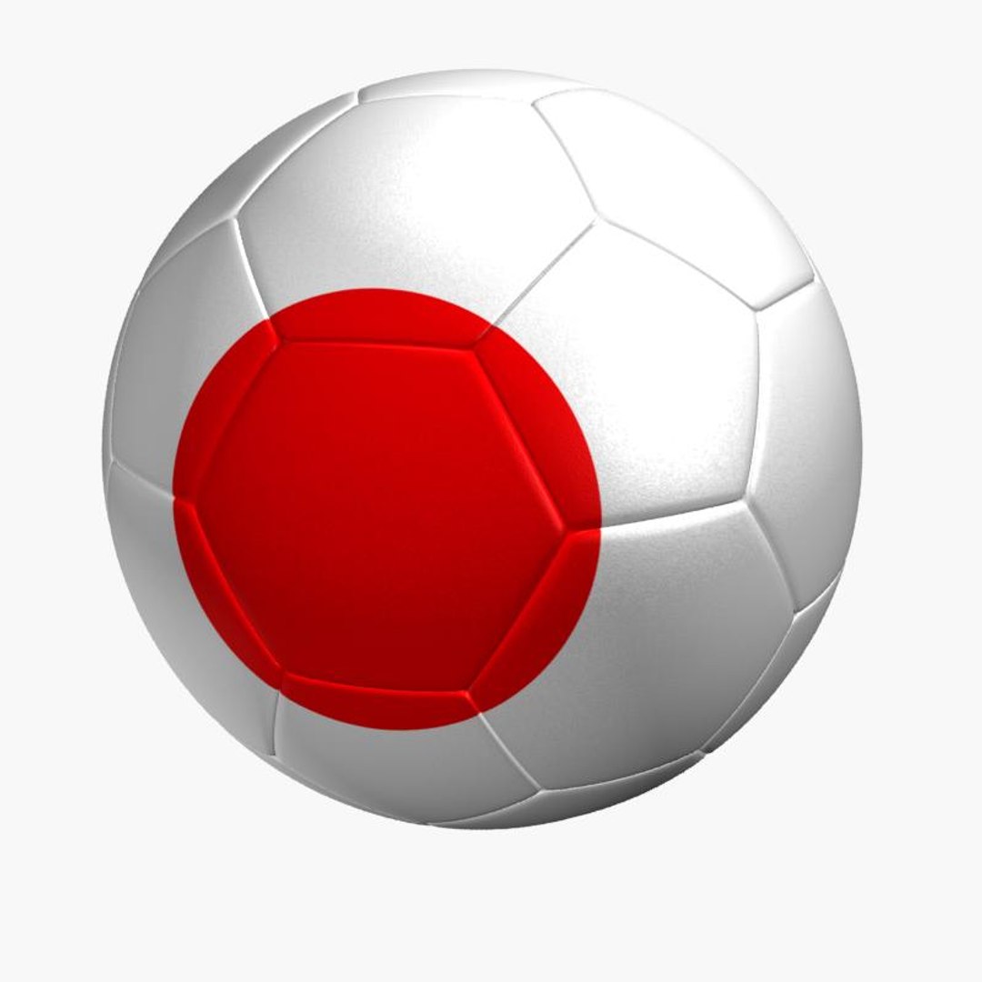 Soccer Ball Japan Flag Max