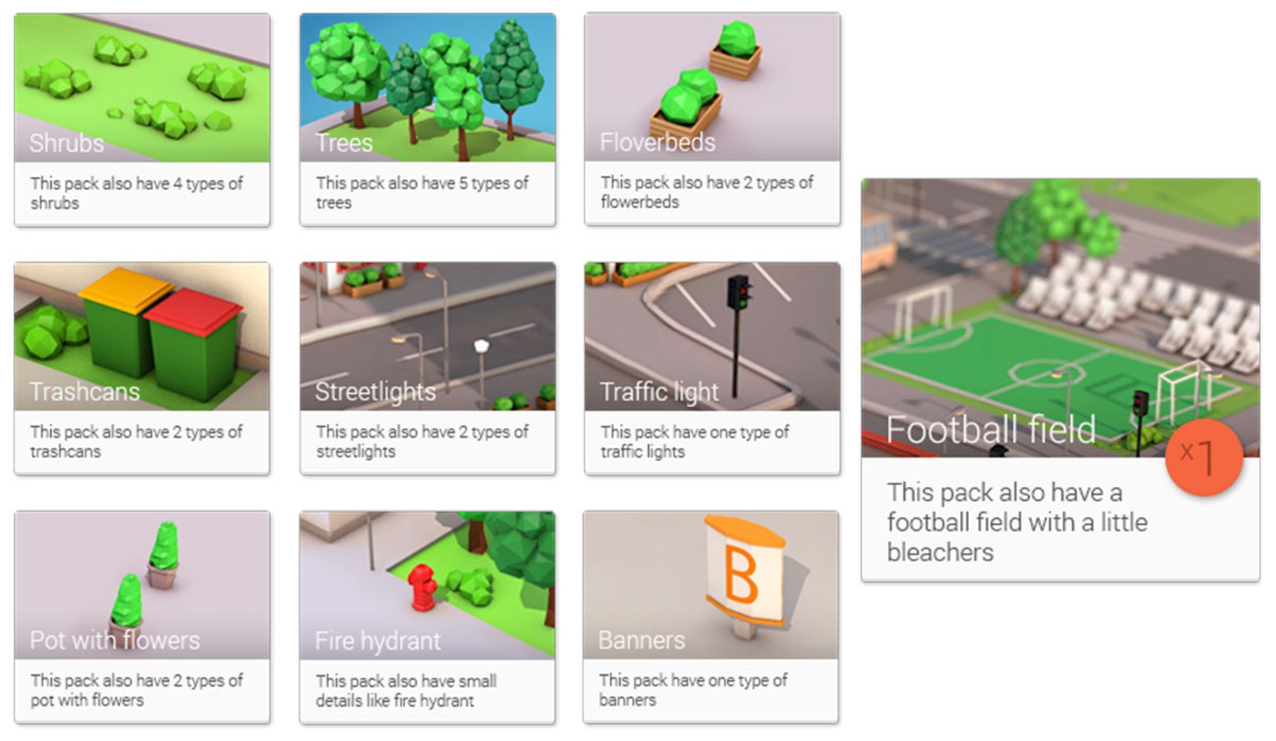 City Pack Cartoon Model - TurboSquid 1170271