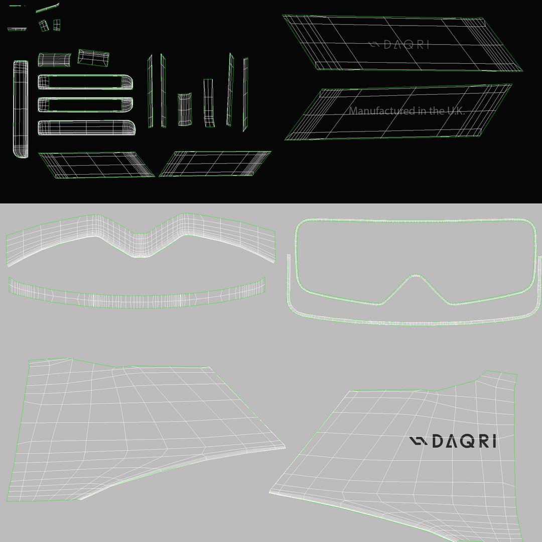 Daqri Smart Glasses 3d Max