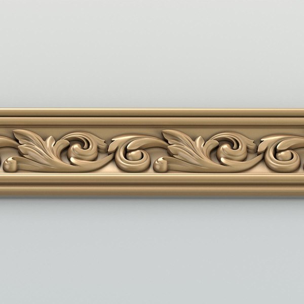 decorative molding 3d max
