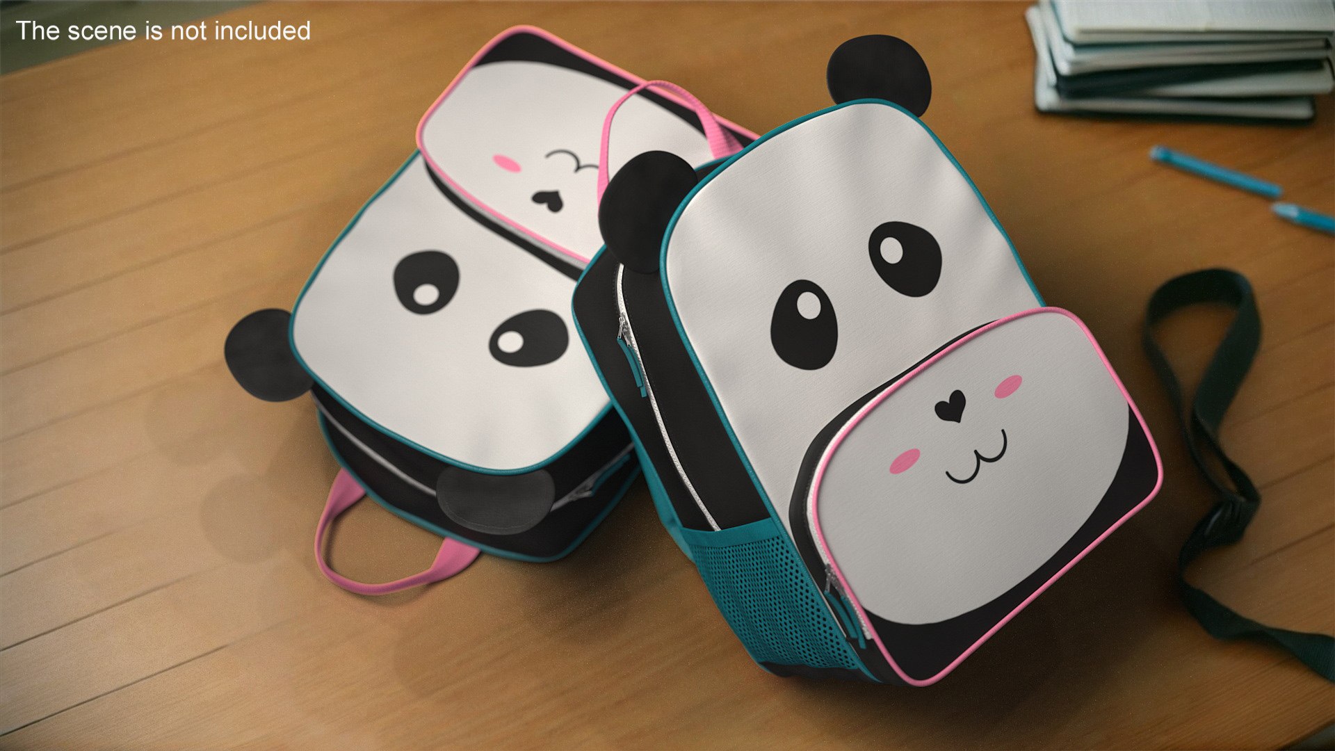 Kids Panda Backpack 3D - TurboSquid 2238895