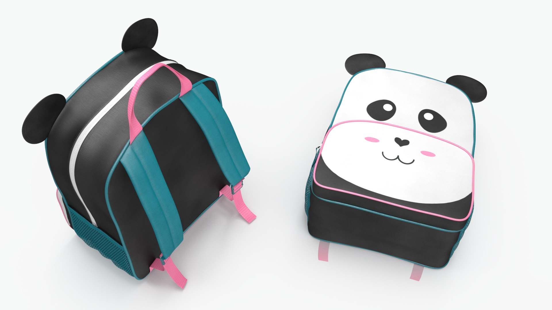Kids Panda Backpack 3D - TurboSquid 2238895