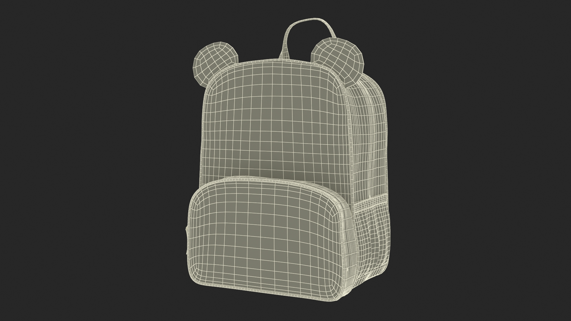 Kids Panda Backpack 3D - TurboSquid 2238895
