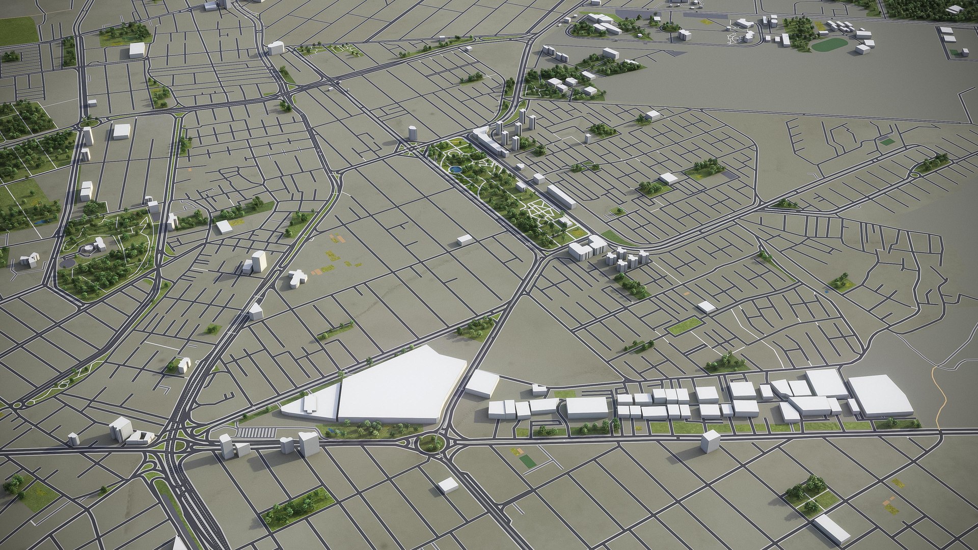 Tehran - Karaj Surrounding 3D Model - TurboSquid 1494650