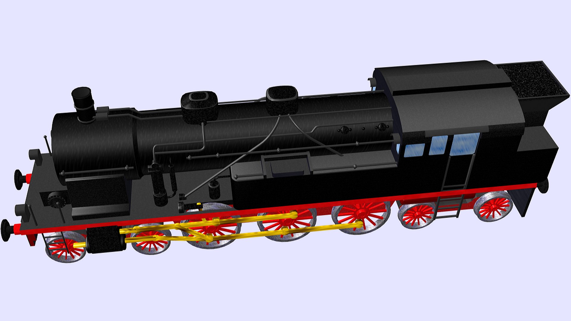3D Prussian T18 Class 78 Steam Locomotive - TurboSquid 1827307
