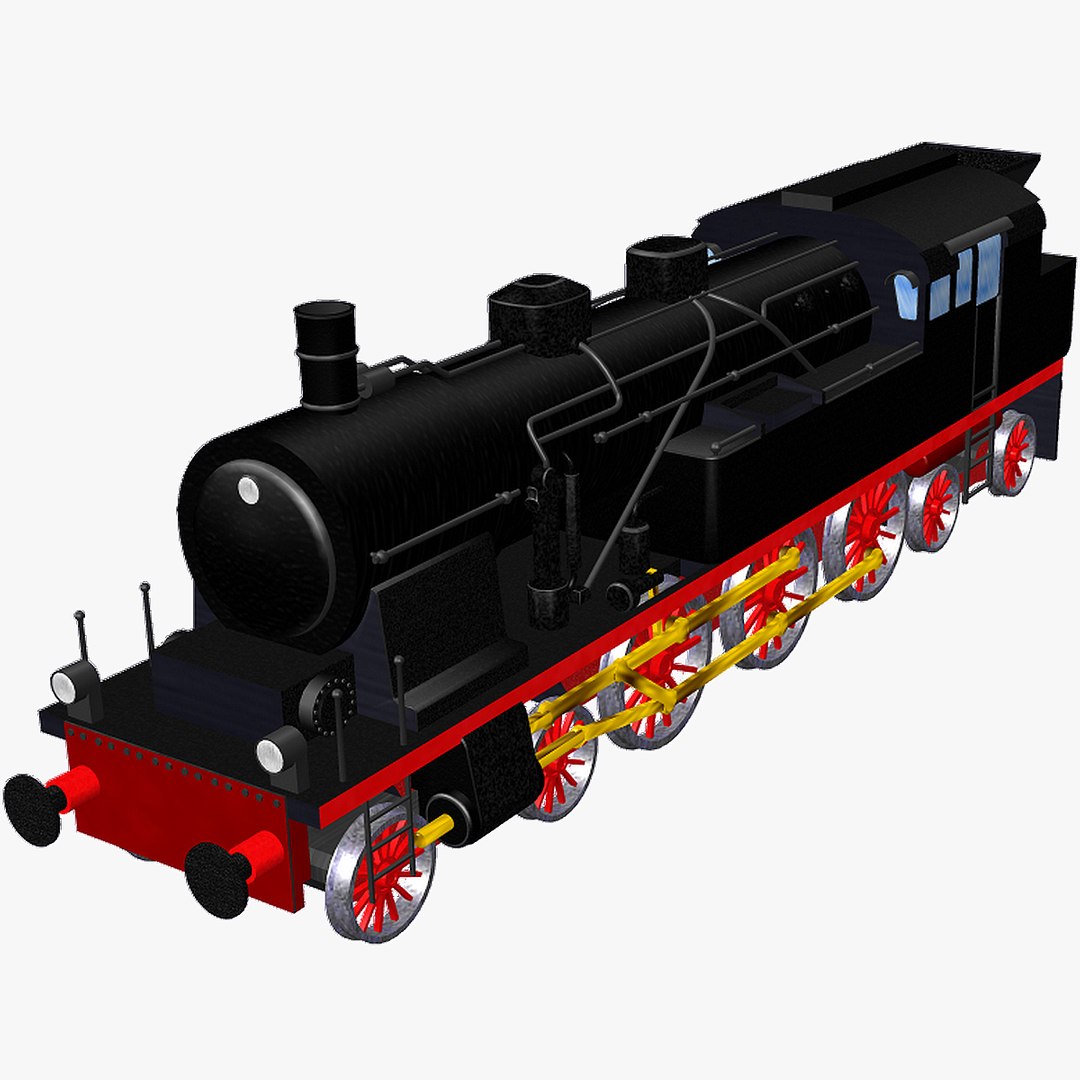 3D prussian t18 class 78 steam locomotive - TurboSquid 1827307