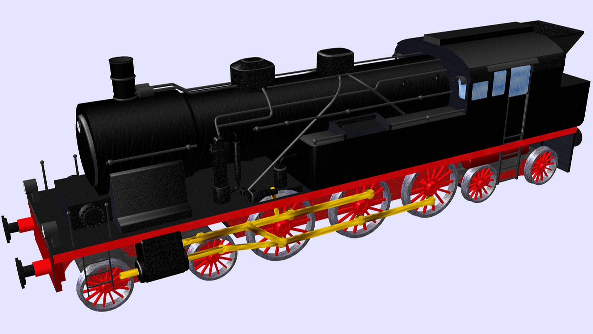 3D Prussian T18 Class 78 Steam Locomotive - TurboSquid 1827307