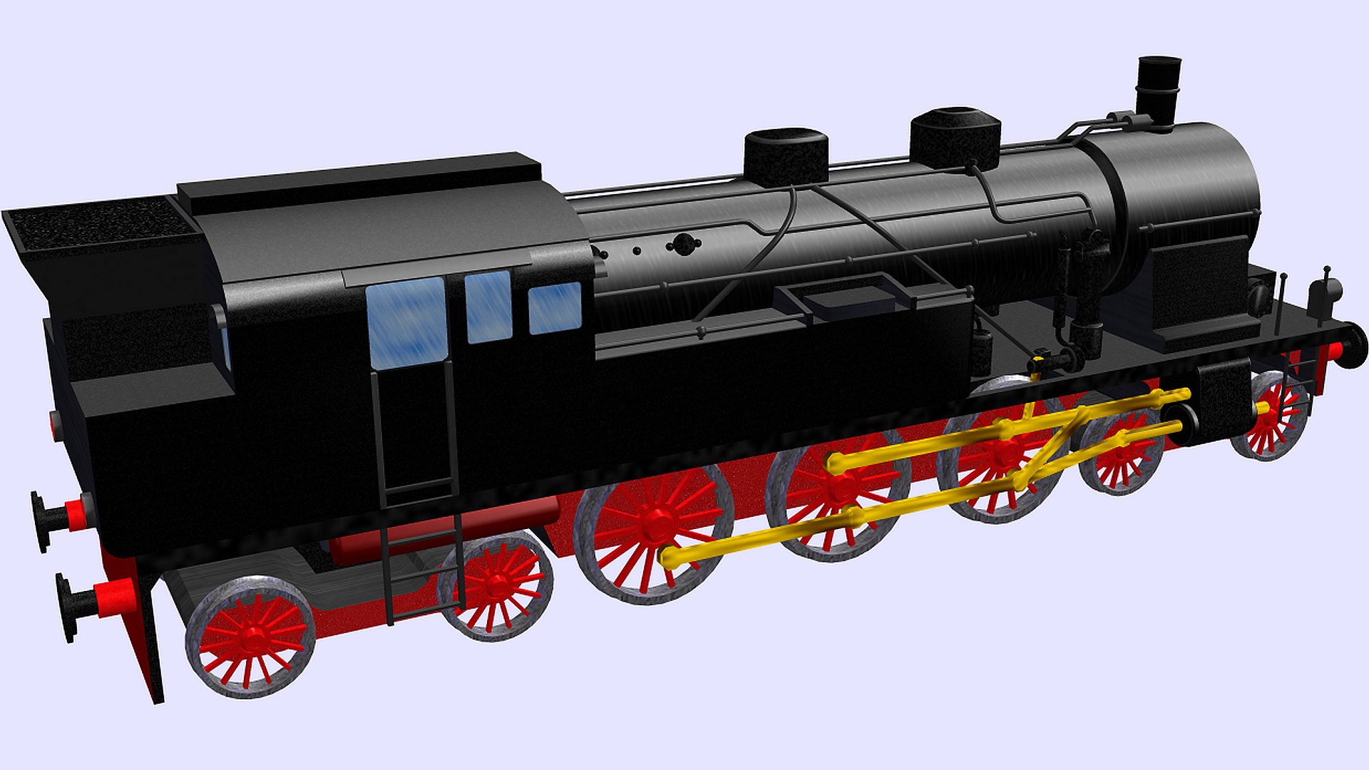 3D Prussian T18 Class 78 Steam Locomotive - TurboSquid 1827307