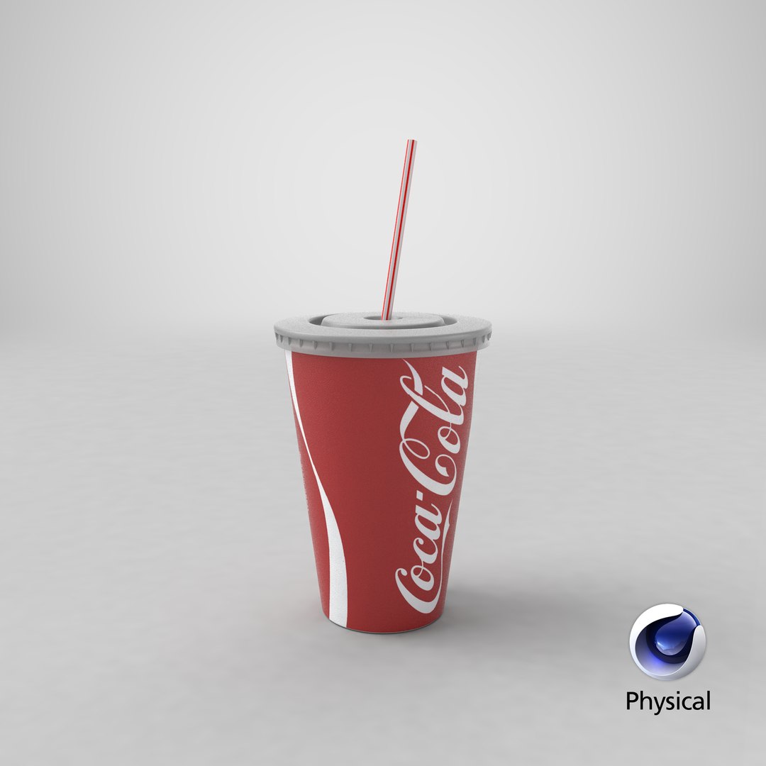 3D Model Paper Soda Cup - TurboSquid 1411949