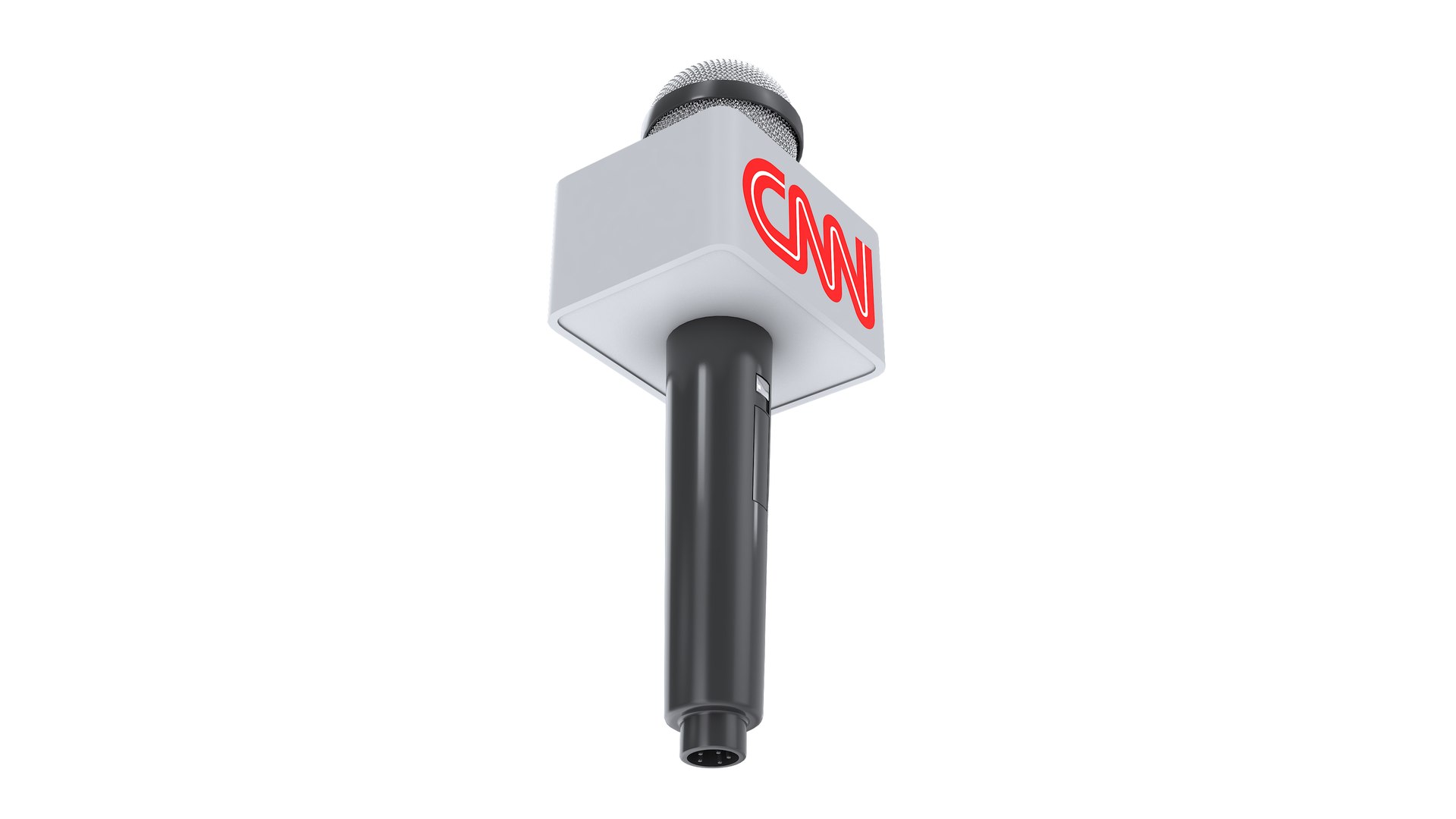 CNN Reporter Microphone 3D Model - TurboSquid 2270137