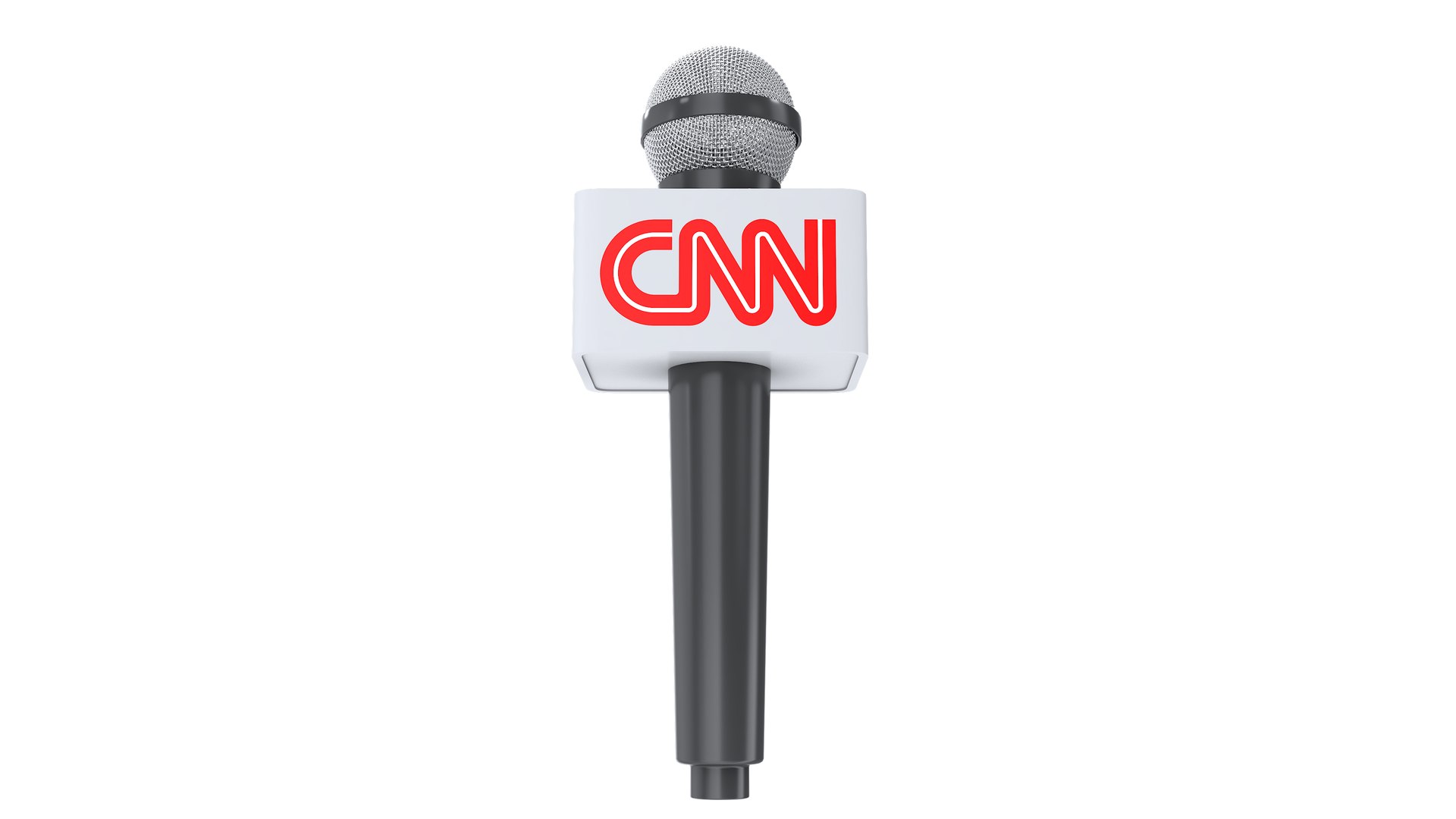 CNN Reporter Microphone 3D Model - TurboSquid 2270137