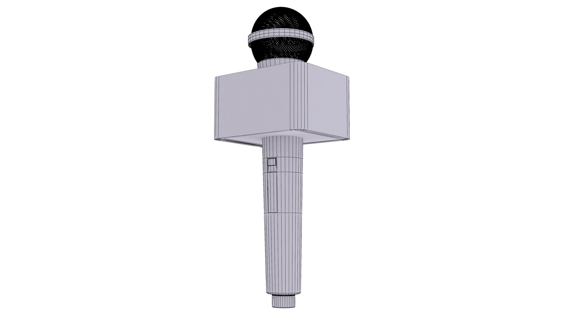 CNN Reporter Microphone 3D Model - TurboSquid 2270137