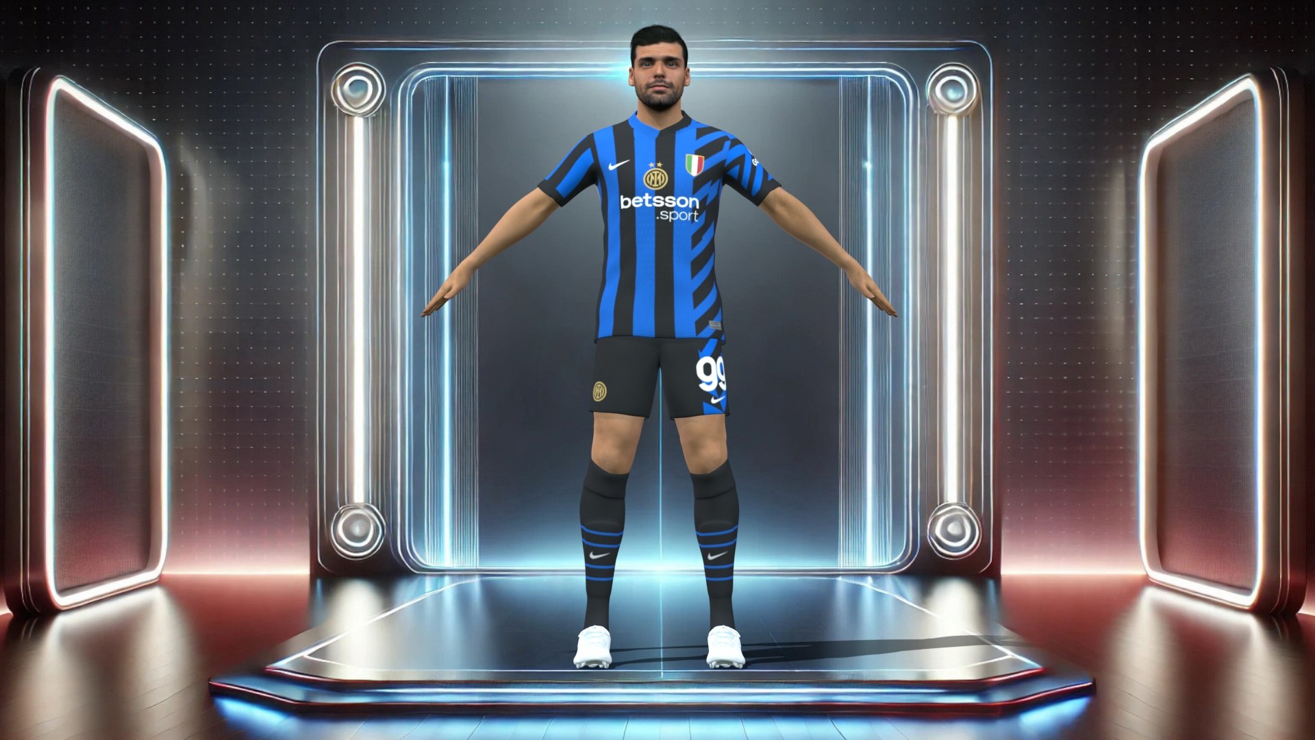 3D Rigged Mehdi Taremi Inter Milan 2025 3D Model - TurboSquid 2366907