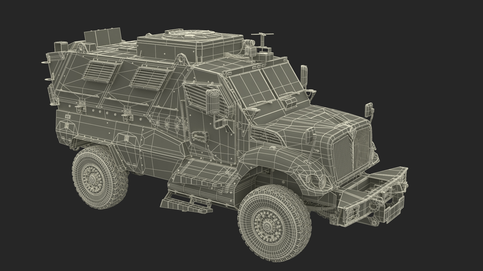 Military Armored Vehicle Sandy Rigged For Maya 3D Model - TurboSquid 2307391