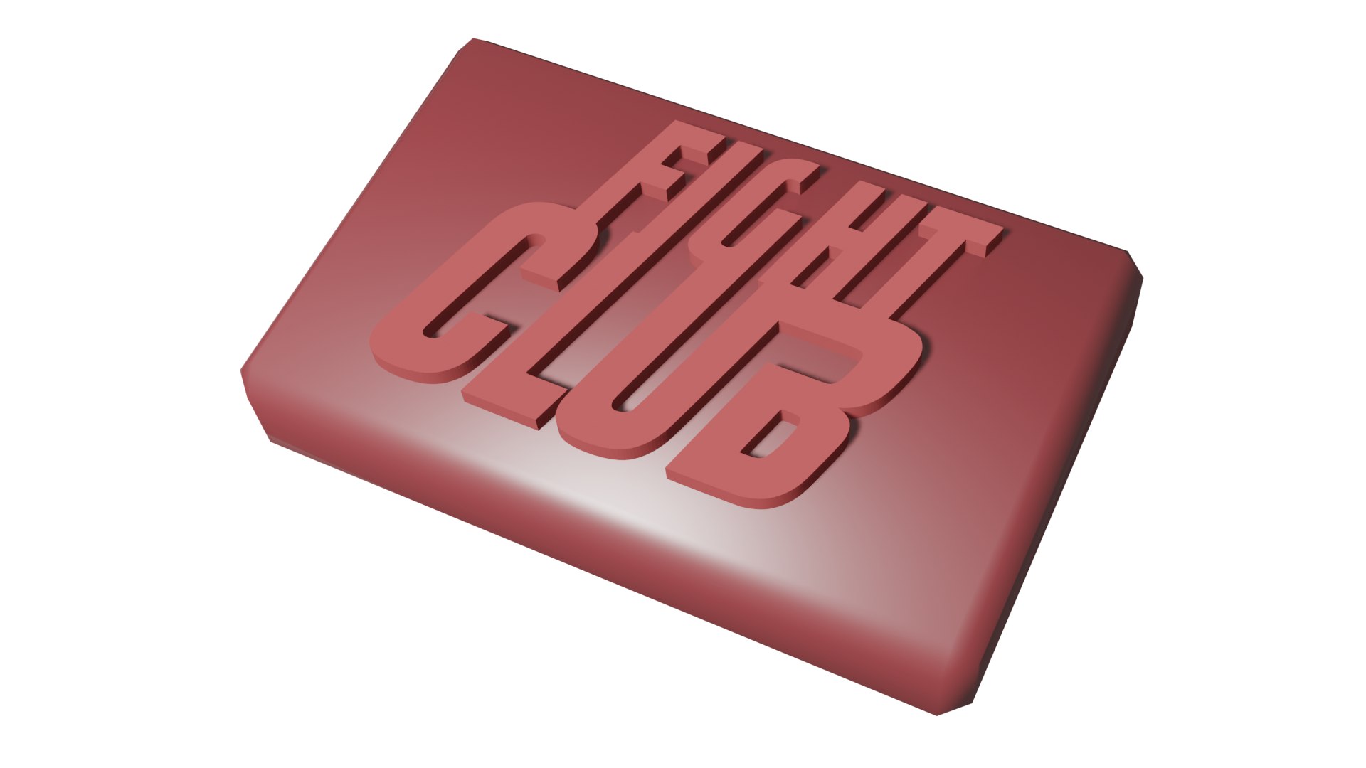 3D Fight Club Soap Model - TurboSquid 1983315