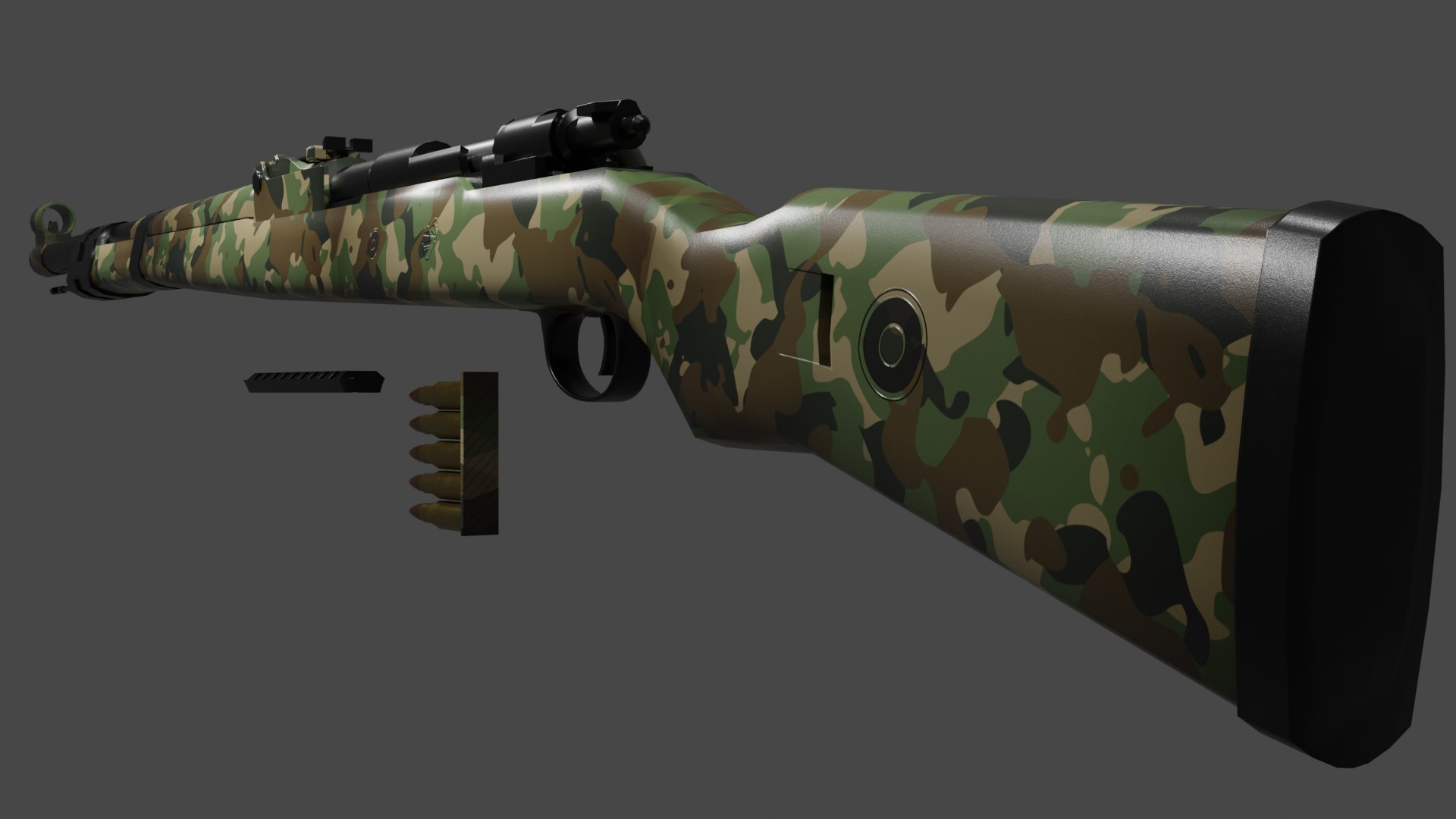 Kar98k 3D - TurboSquid 1742925