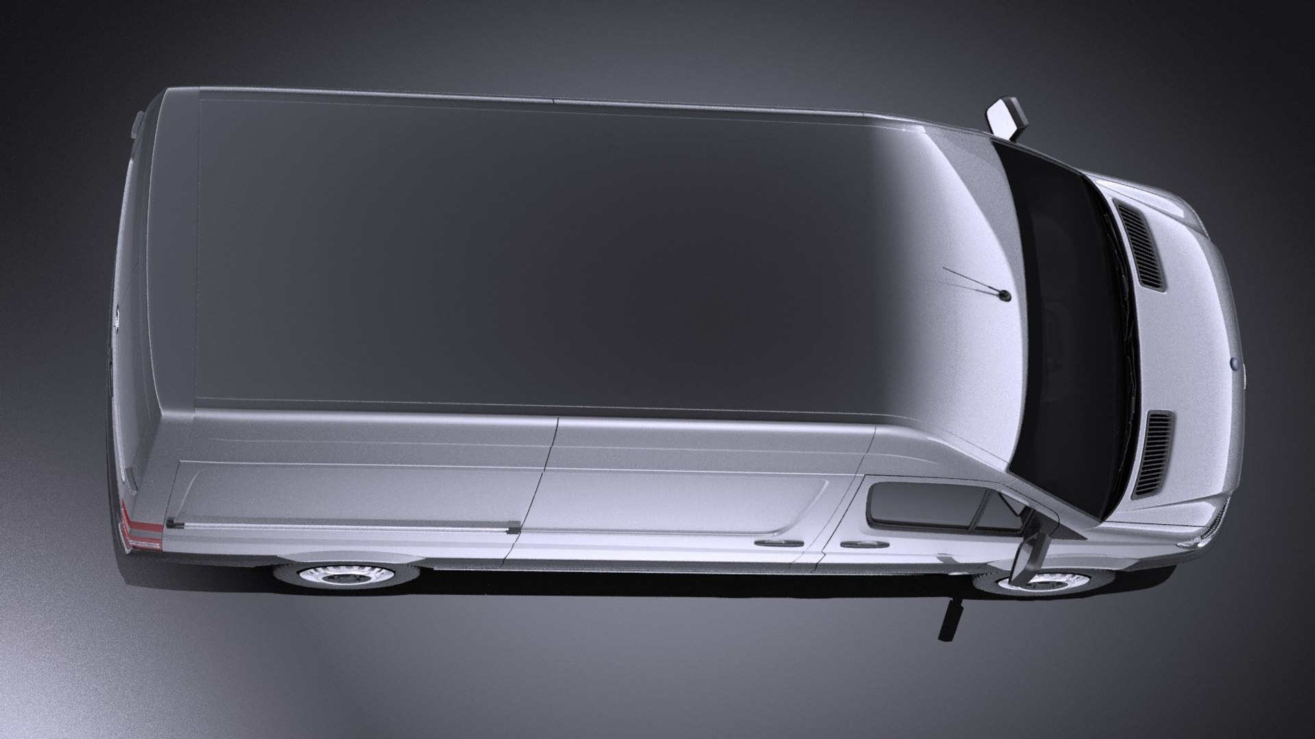 Mercedes Sprinter Ii 3d Model