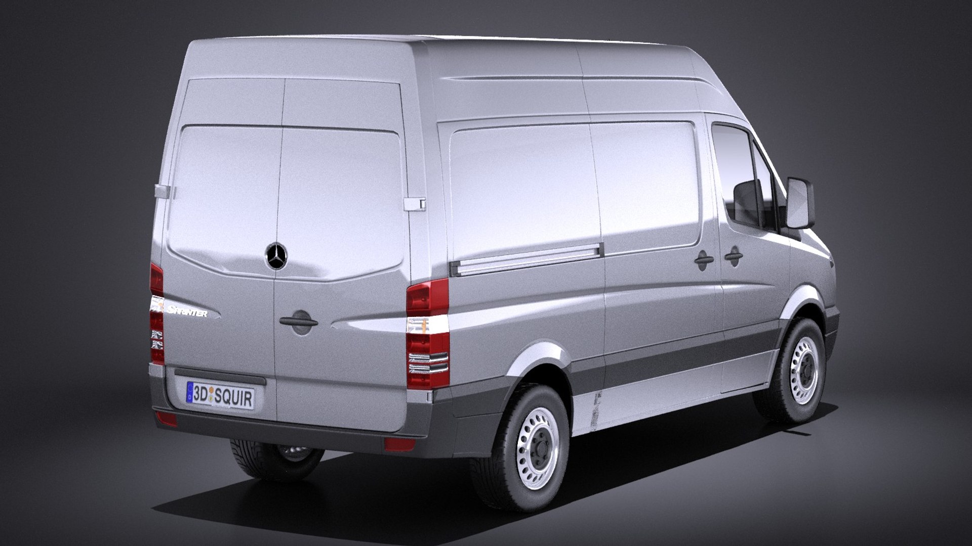 Mercedes Sprinter Ii 3d Model
