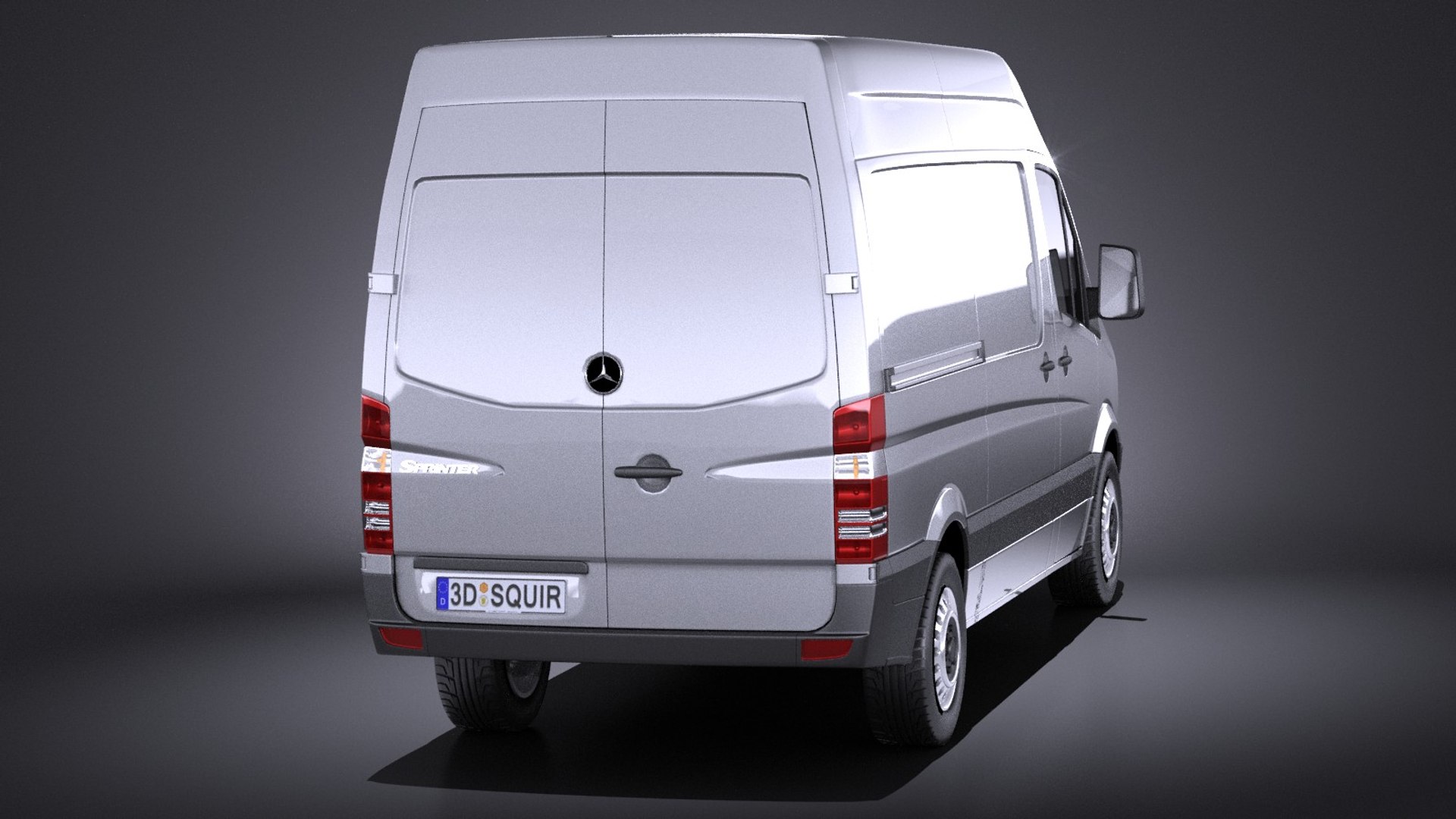 Mercedes Sprinter Ii 3d Model