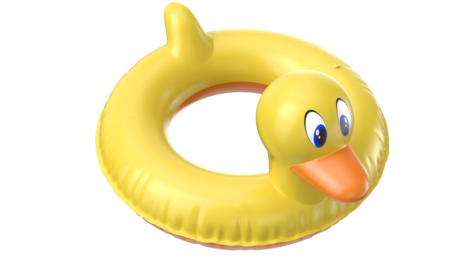 3D Detailed Duck Pool Ring - TurboSquid 2246224