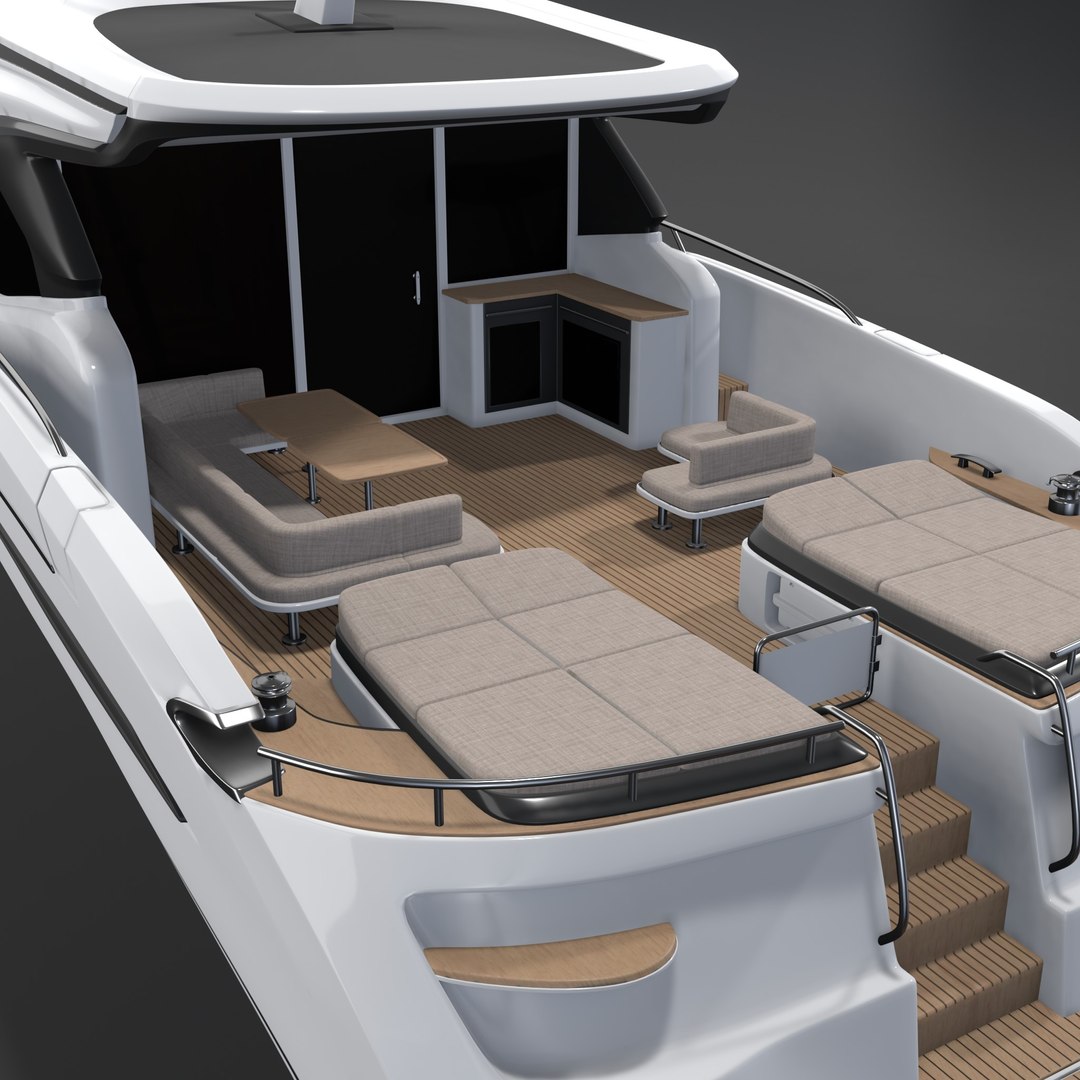Princess V78 Luxury Motor Yacht - V Class model 3D 3D model ...