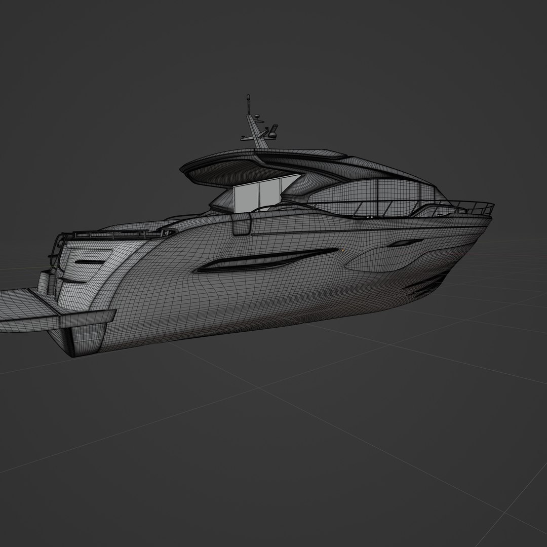 Princess V78 Luxury Motor Yacht - V Class model 3D 3D model ...