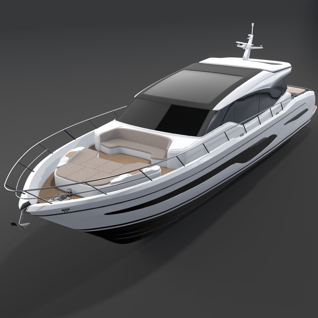 modelo 3d Princess V78 Luxury Motor Yacht - V Class model 3D ...