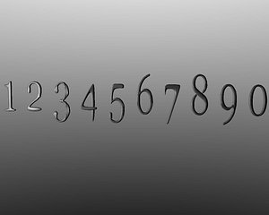 Free 3D Numbers Models | TurboSquid
