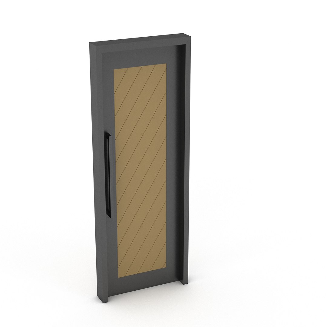 3D Model Modern Office Door - TurboSquid 2006830