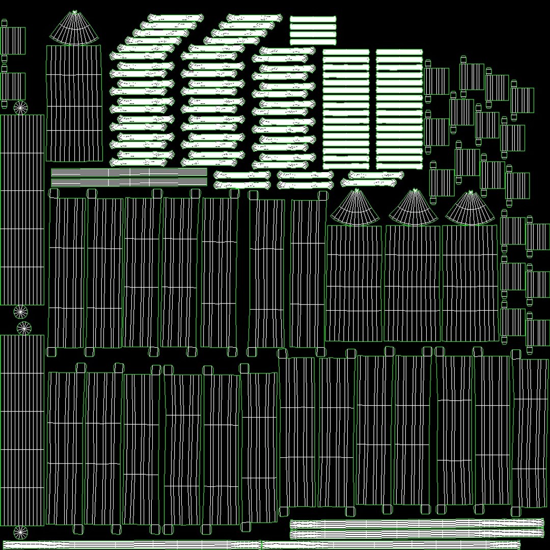3D Modular Viking Bridge 1 Model - TurboSquid 2358055