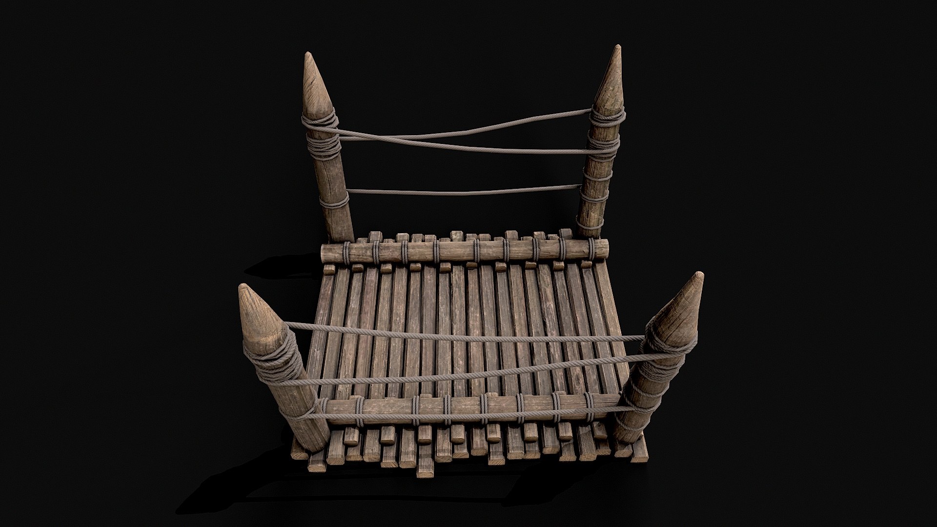 3D Modular Viking Bridge 1 Model - TurboSquid 2358055