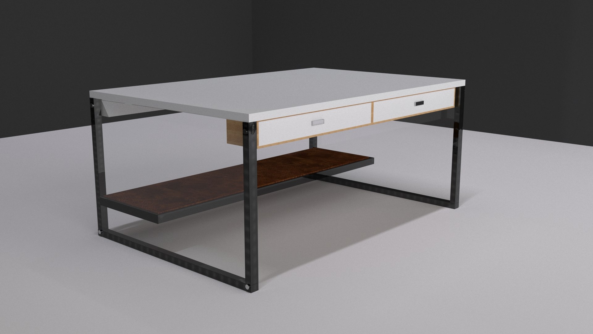 3D Modern Desk Table Game Asset And Design Ready - TurboSquid 2165372