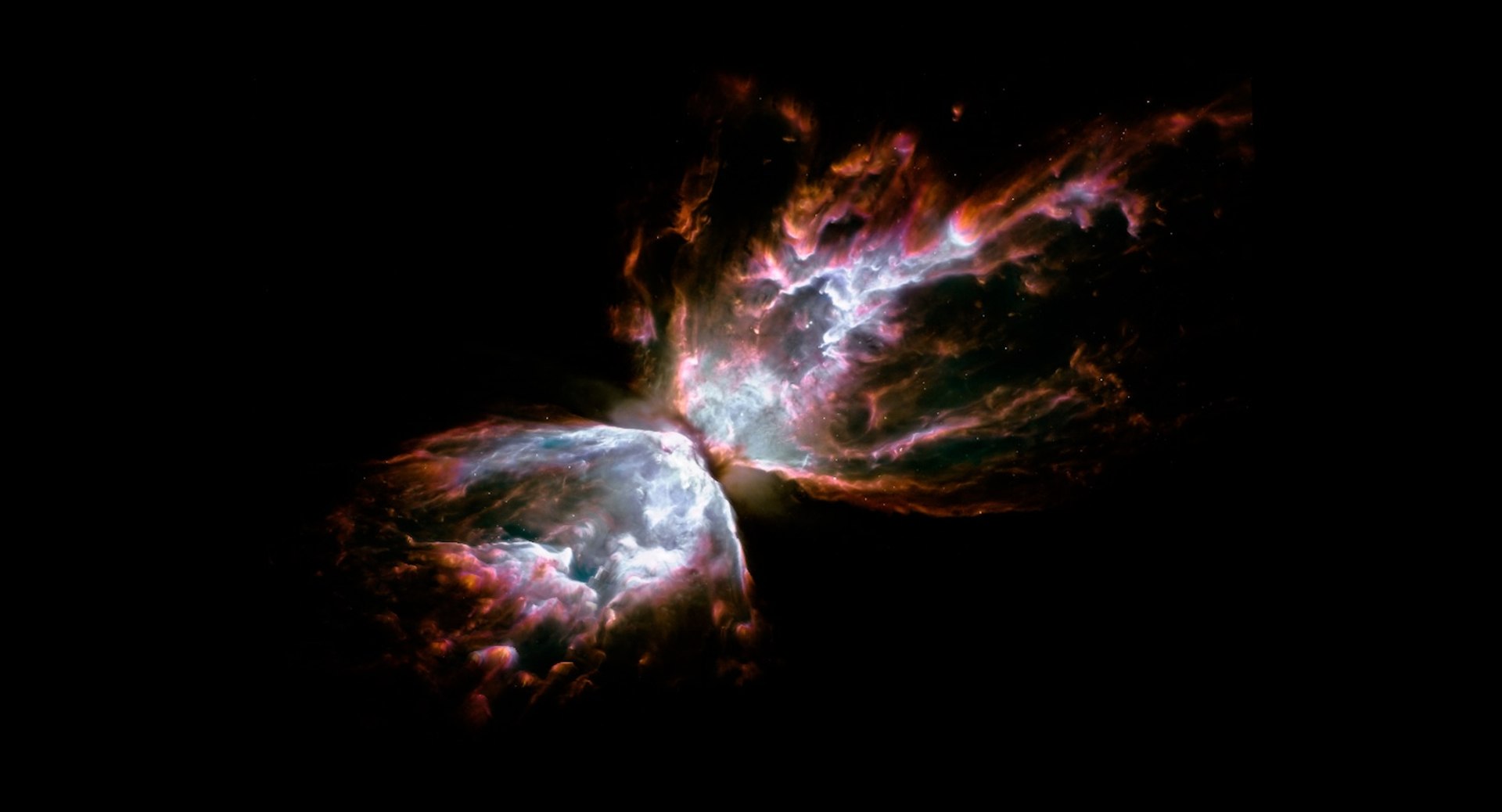 Butterfly Nebula 3d C4d