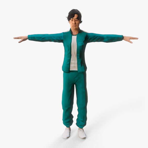 오징어 게임 플레이어 456 3D 모델 - TurboSquid 2319167