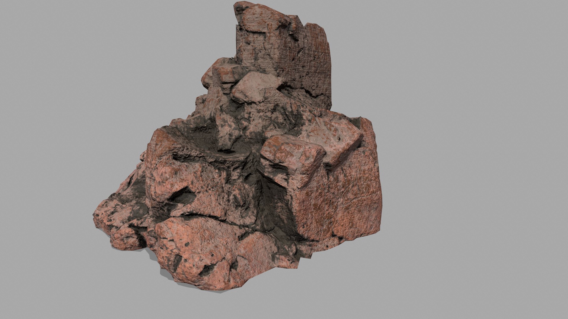 Buda Rock 3D Model - TurboSquid 1486673