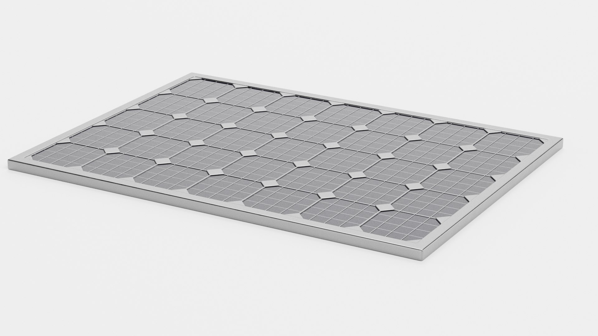 Solar Panel Plate 1 3D - TurboSquid 1735566