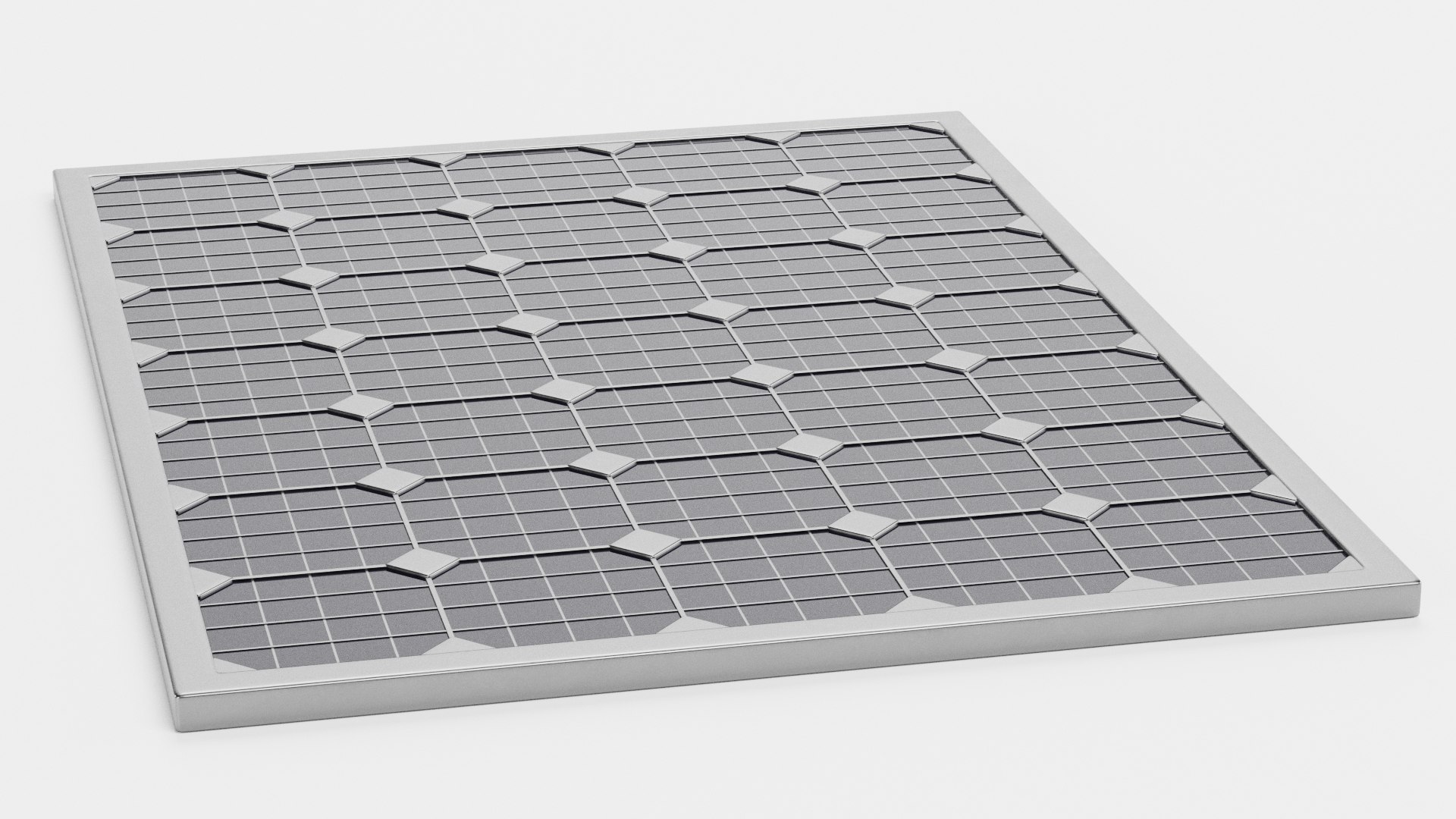 Solar Panel Plate 1 3D - TurboSquid 1735566