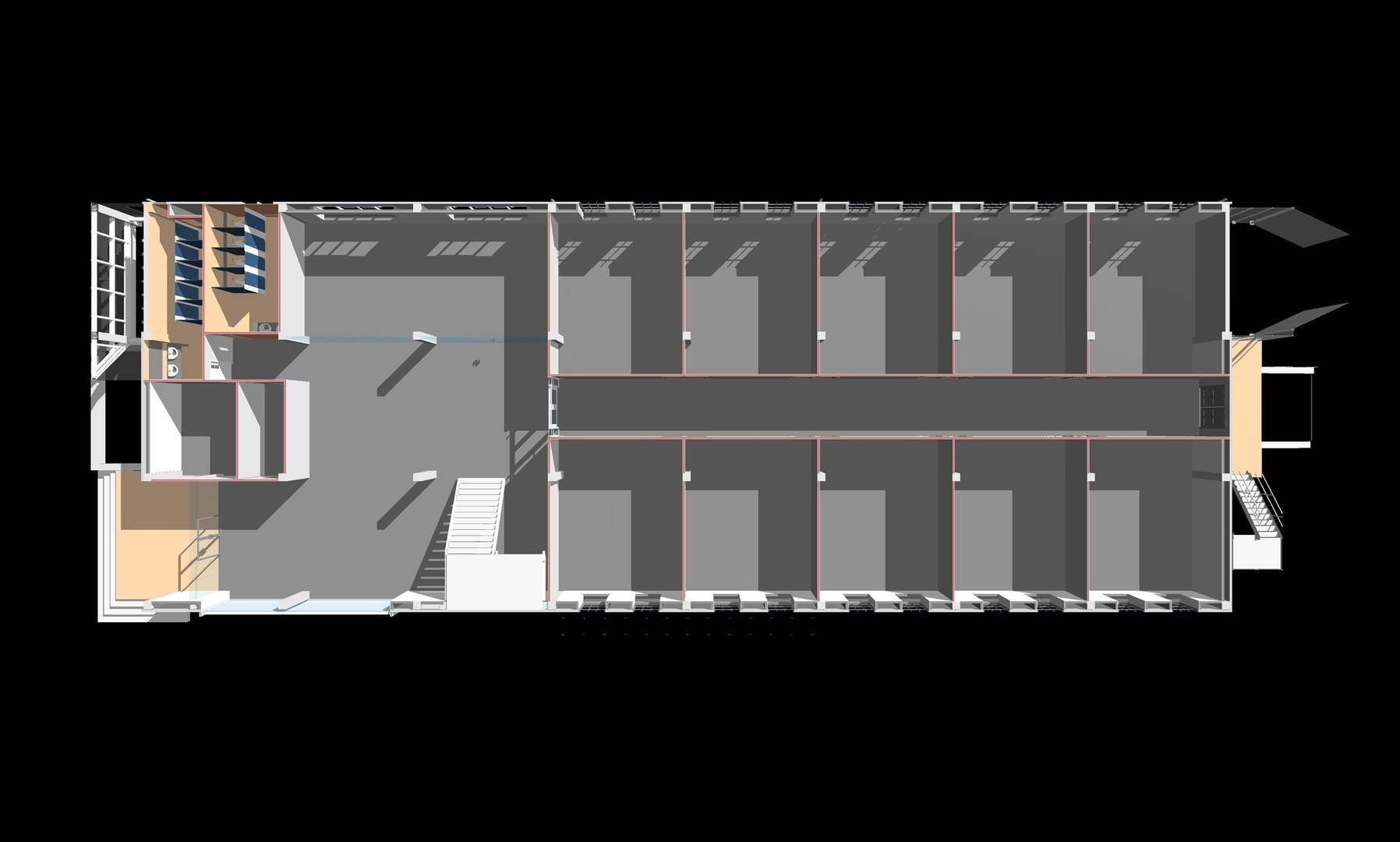 Laboratory Building In REVIT 24R05 3D - TurboSquid 2297348