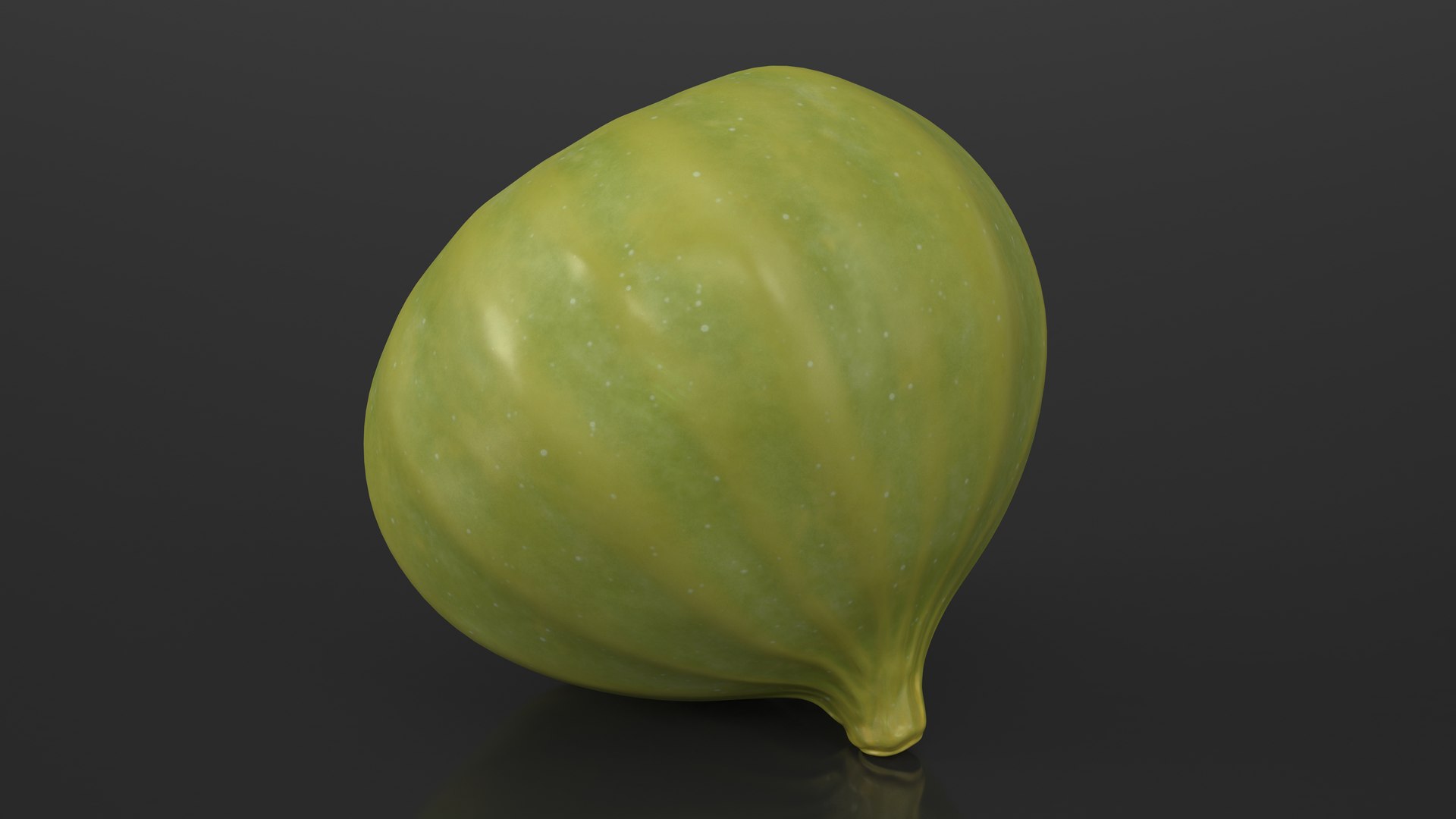 3D Green Fig Fruit model - TurboSquid 2054539