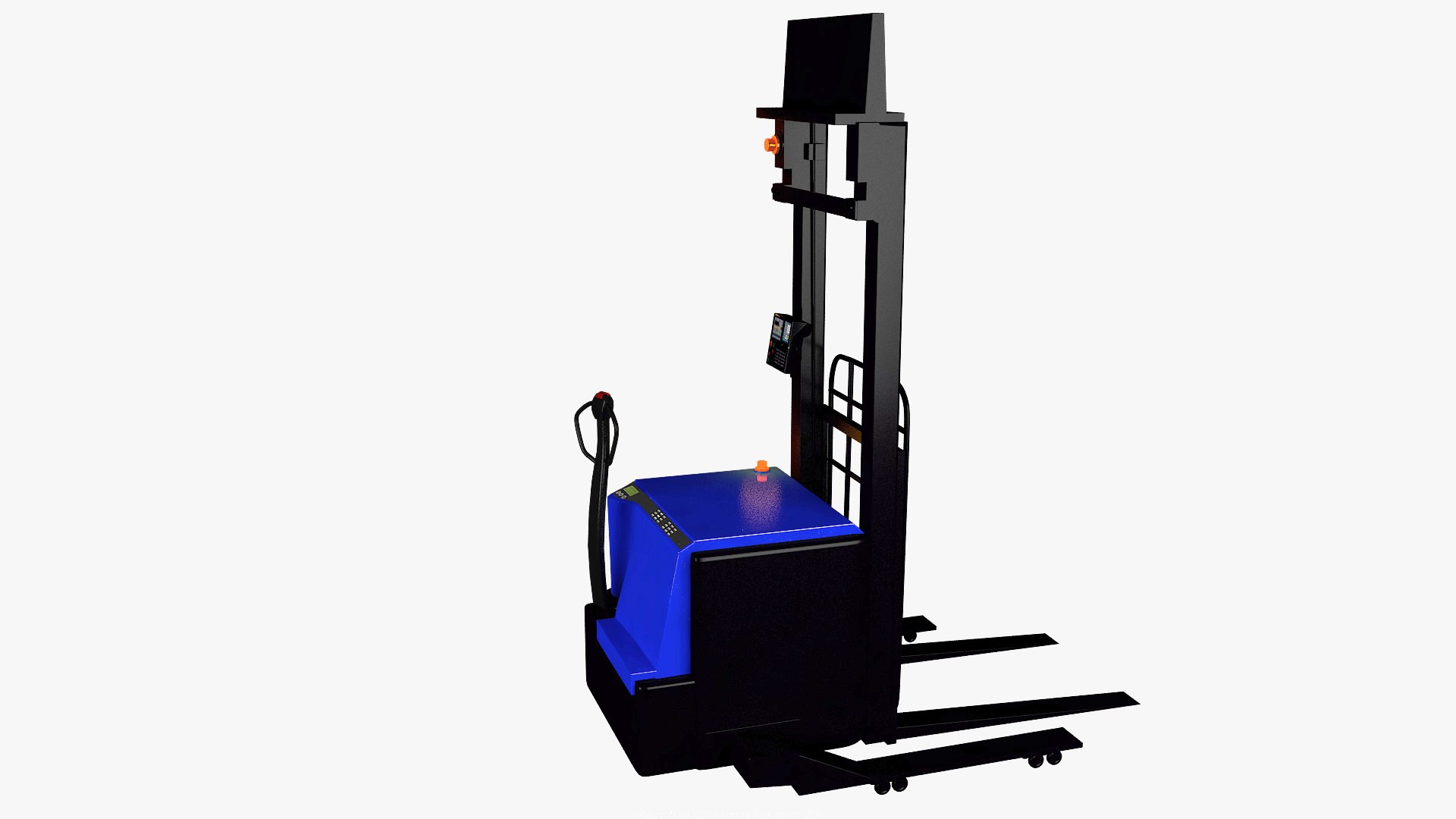 Forklift Agv 3D Model - TurboSquid 1484110