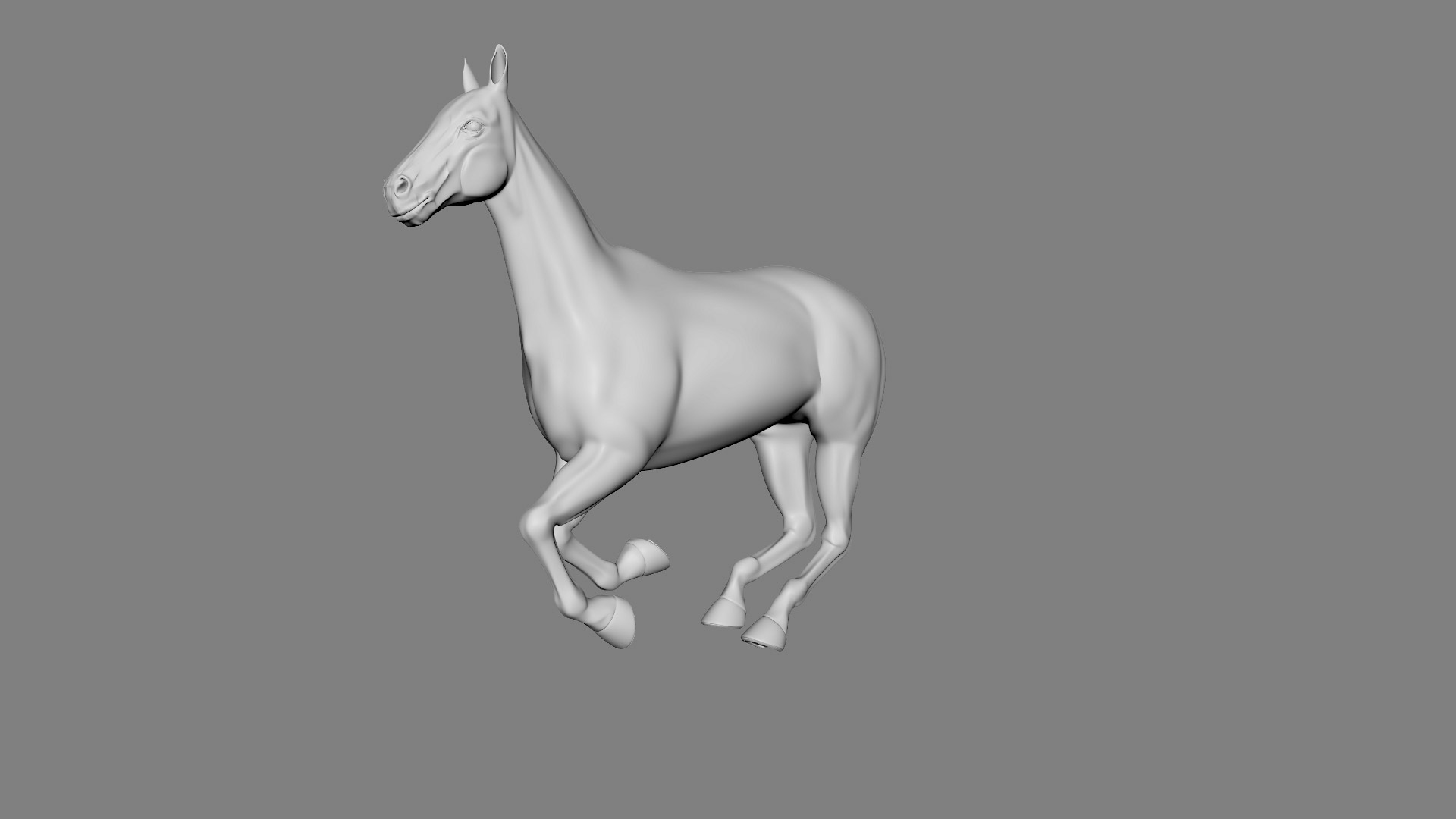 3D Horse Animated Hair - TurboSquid 2158110