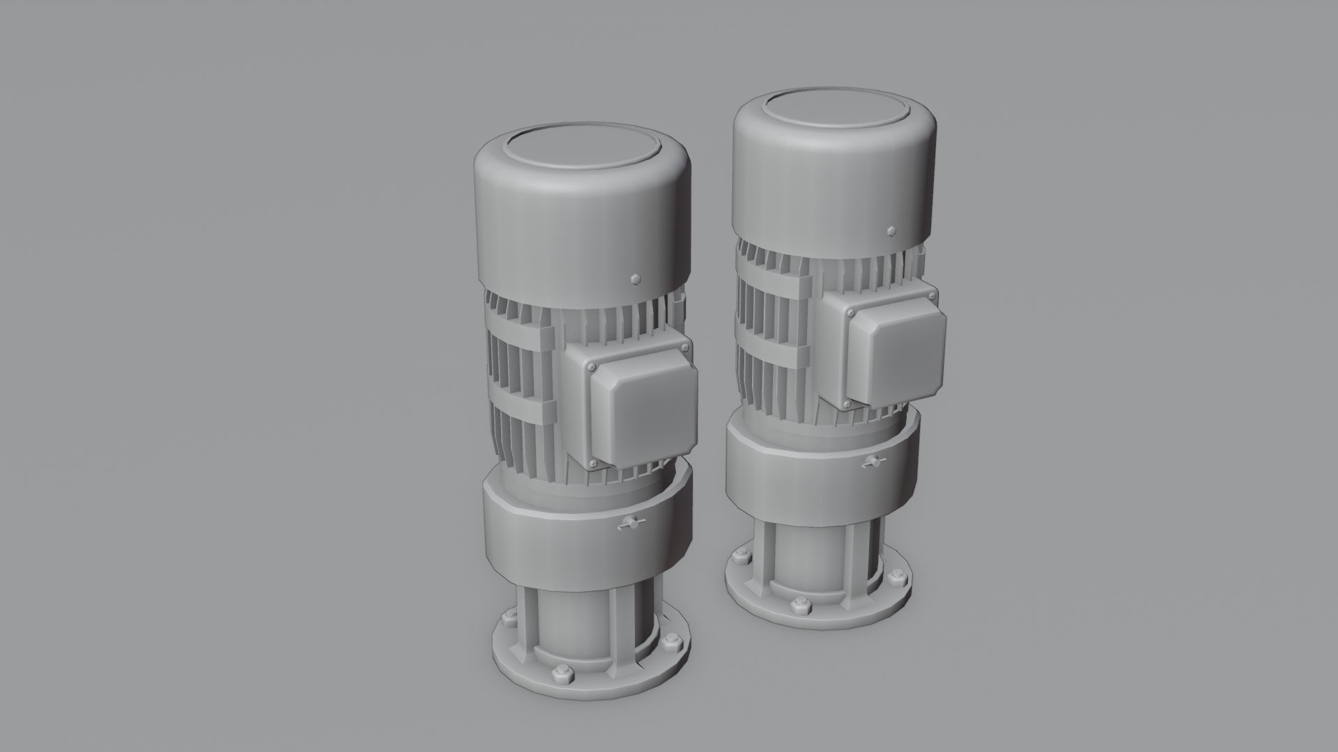 Industrial Motor 4K And 2K Textures 3D Model - TurboSquid 2078356