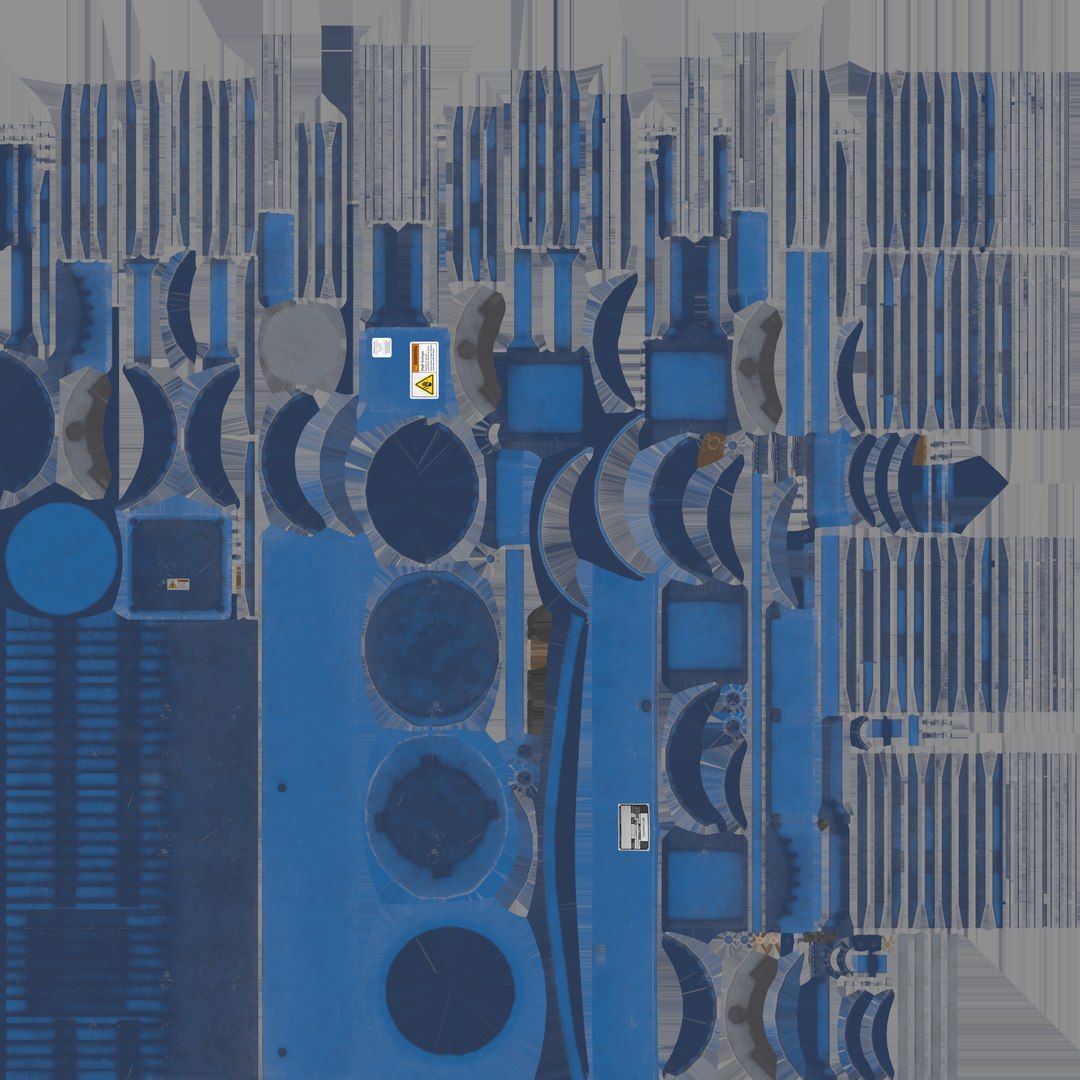 Industrial Motor 4K And 2K Textures 3D Model - TurboSquid 2078356