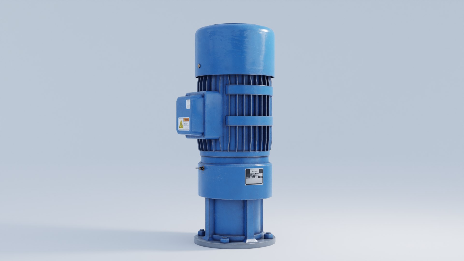 Industrial Motor 4K And 2K Textures 3D Model - TurboSquid 2078356